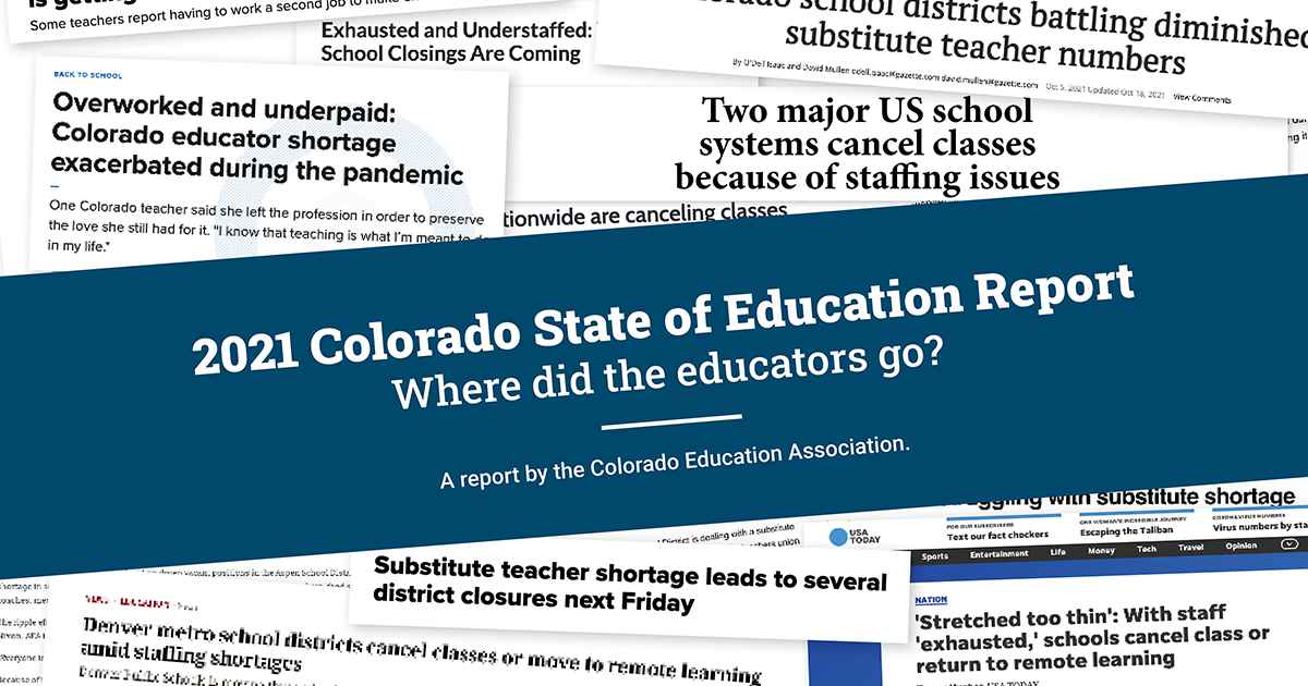 Report: State of Education in Colorado